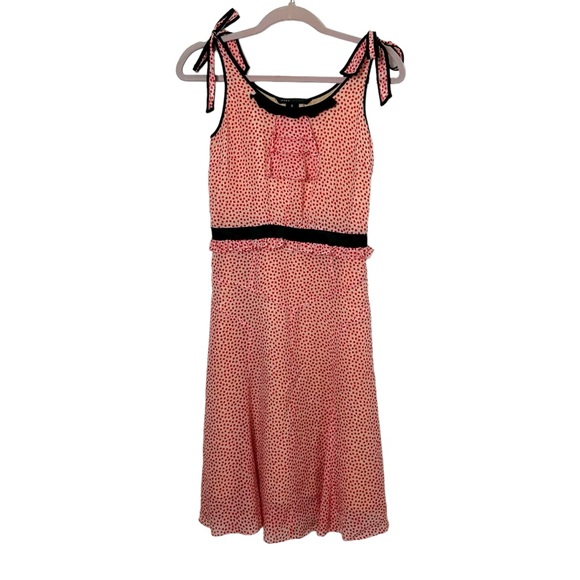 Marc Jacobs | Dresses | Marc Jacobs Silk Sleeveless Dress Red Polka Dot ...